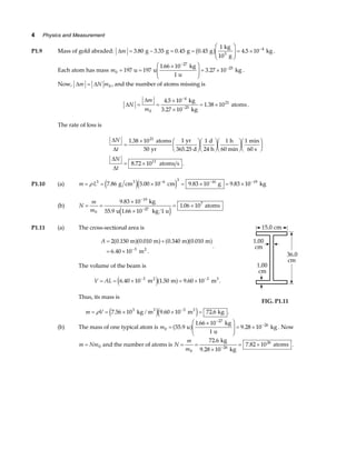Serway, raymond a physics for scientists and engineers (6e) solutions | PDF