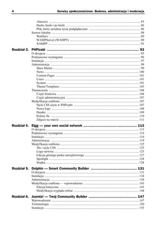 Serwisy społecznościowe. Budowa, administracja i moderacja | PDF