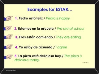 Ser y estar | PPT | South America Travel | Travel Locations