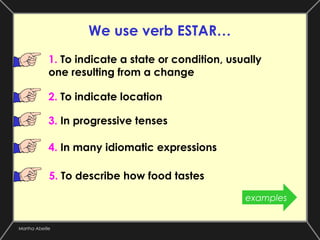 Ser y estar | PPT | South America Travel | Travel Locations