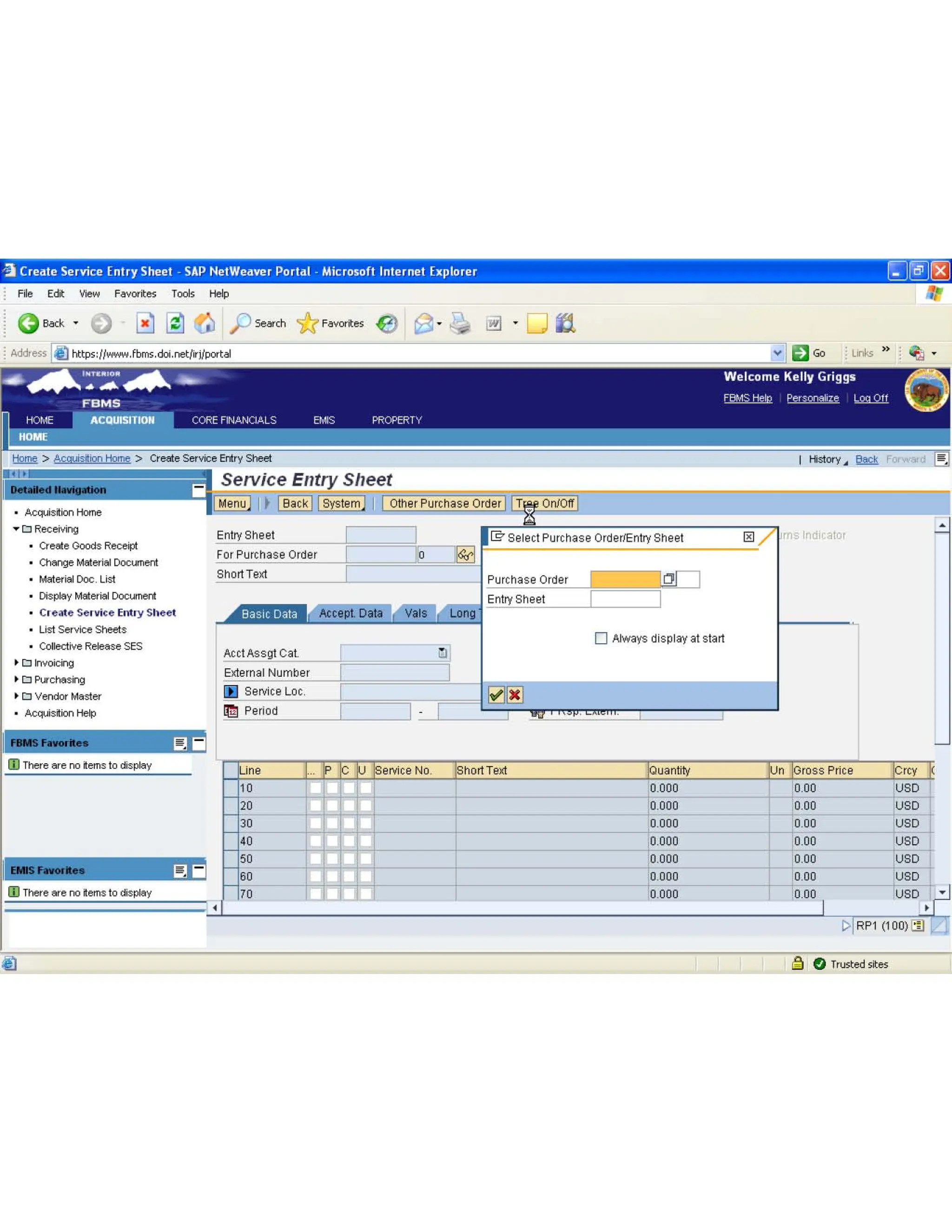 SERVICE ENTRY SHEET IN SAP MATERIAL MANAGEMENT.pdf