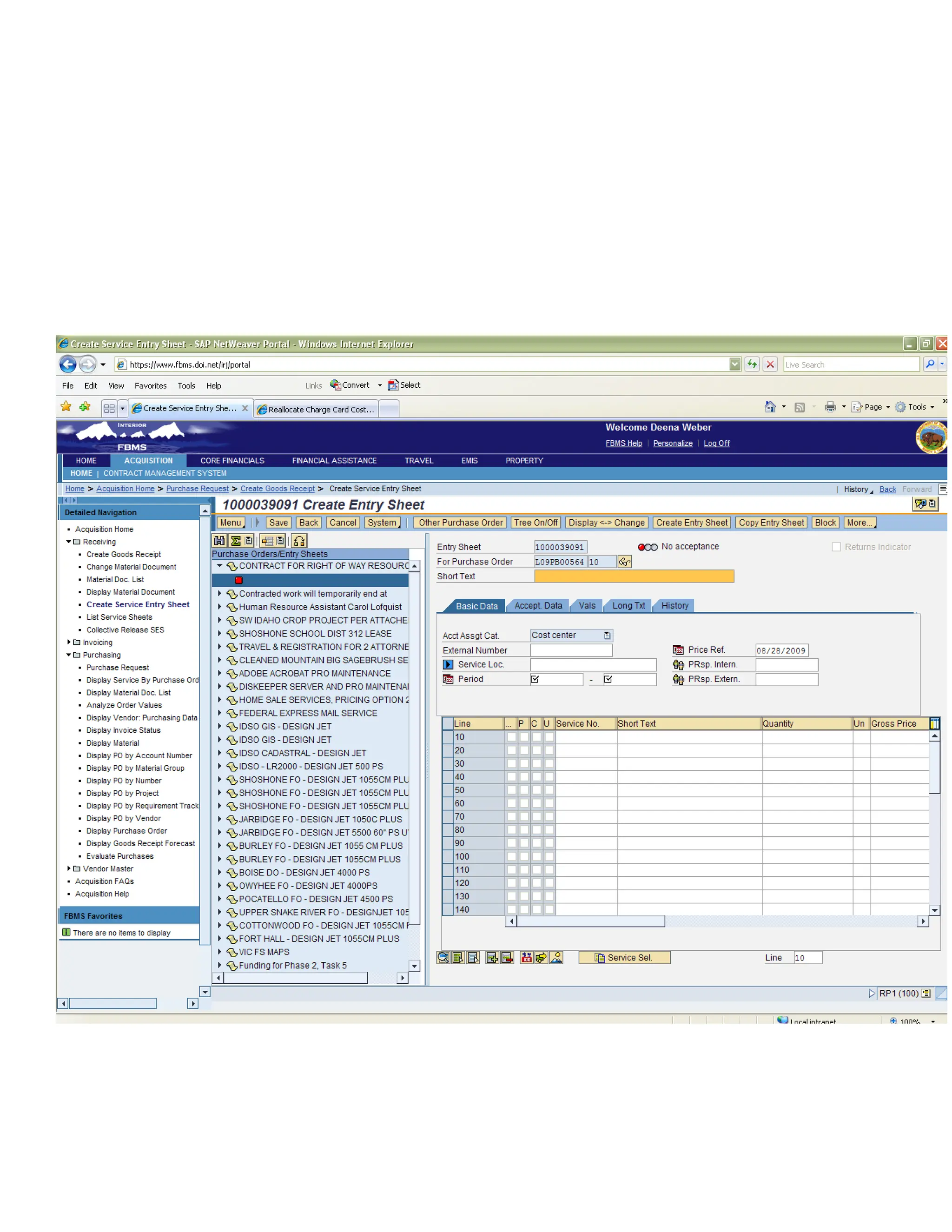 SERVICE ENTRY SHEET IN SAP MATERIAL MANAGEMENT.pdf