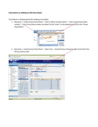 SERVICE ENTRY SHEET IN SAP MATERIAL MANAGEMENT.pdf