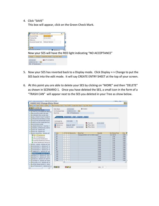 SERVICE ENTRY SHEET IN SAP MATERIAL MANAGEMENT.pdf