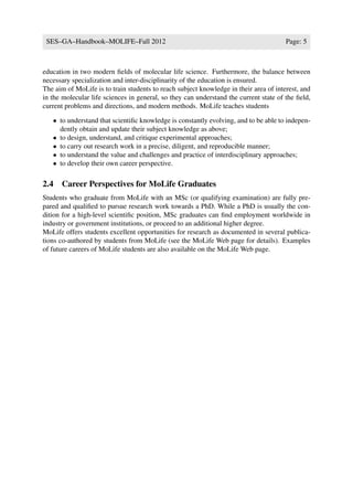 Ses ga-handbook-molife-fall-2012 | PDF