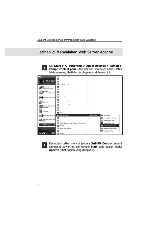 Ses pemrograman-web-database-dg-php-dan-my sql | PDF