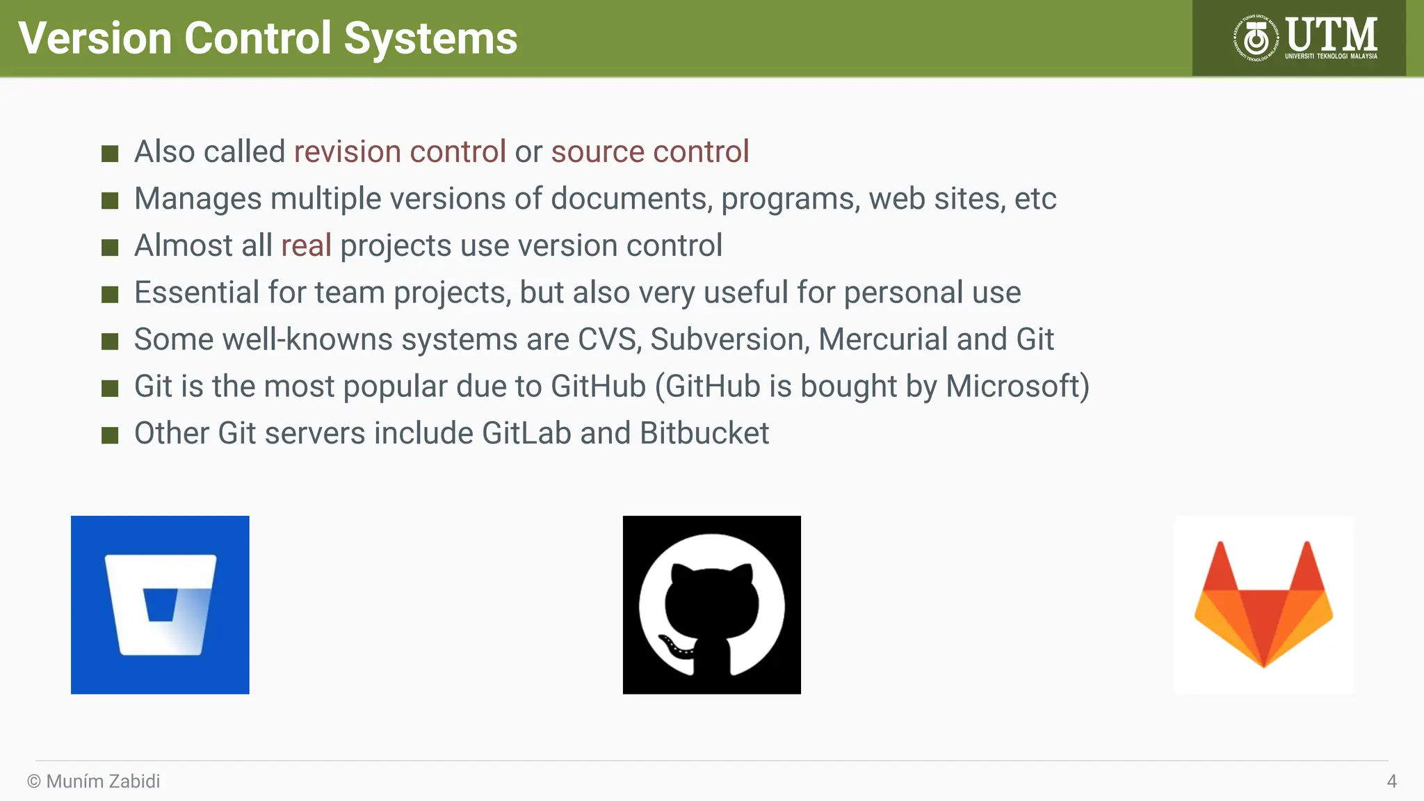 Version Control Systems Software Engineering | PDF