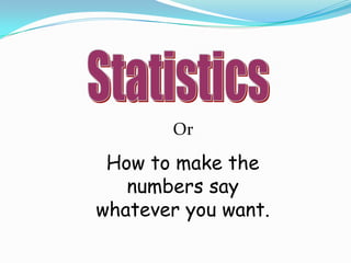 Ses 1 basic fundamentals of mathematics and statistics | PPTX