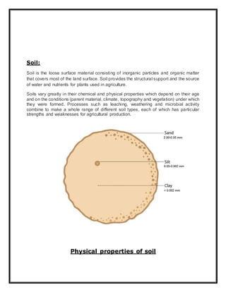 physical properties of soil | DOCX