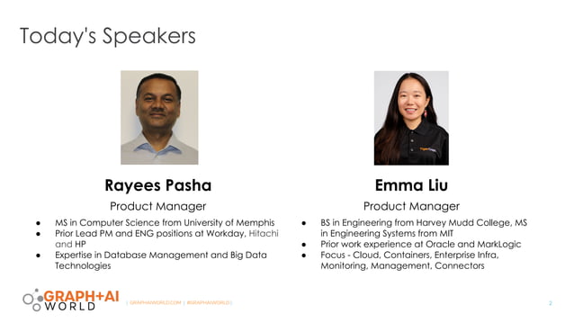 Better Together: How Graph database enables easy data integration with Spark and Kafka in the ...