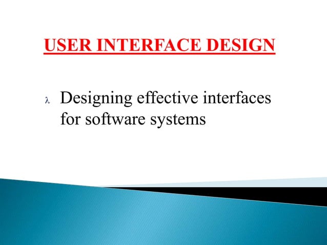 Design Model & User Interface Design in Software Engineering | PPTX
