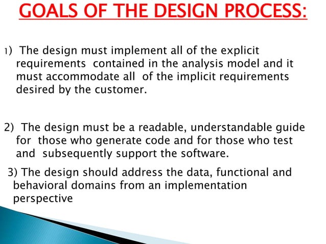Design Model & User Interface Design in Software Engineering | PPTX