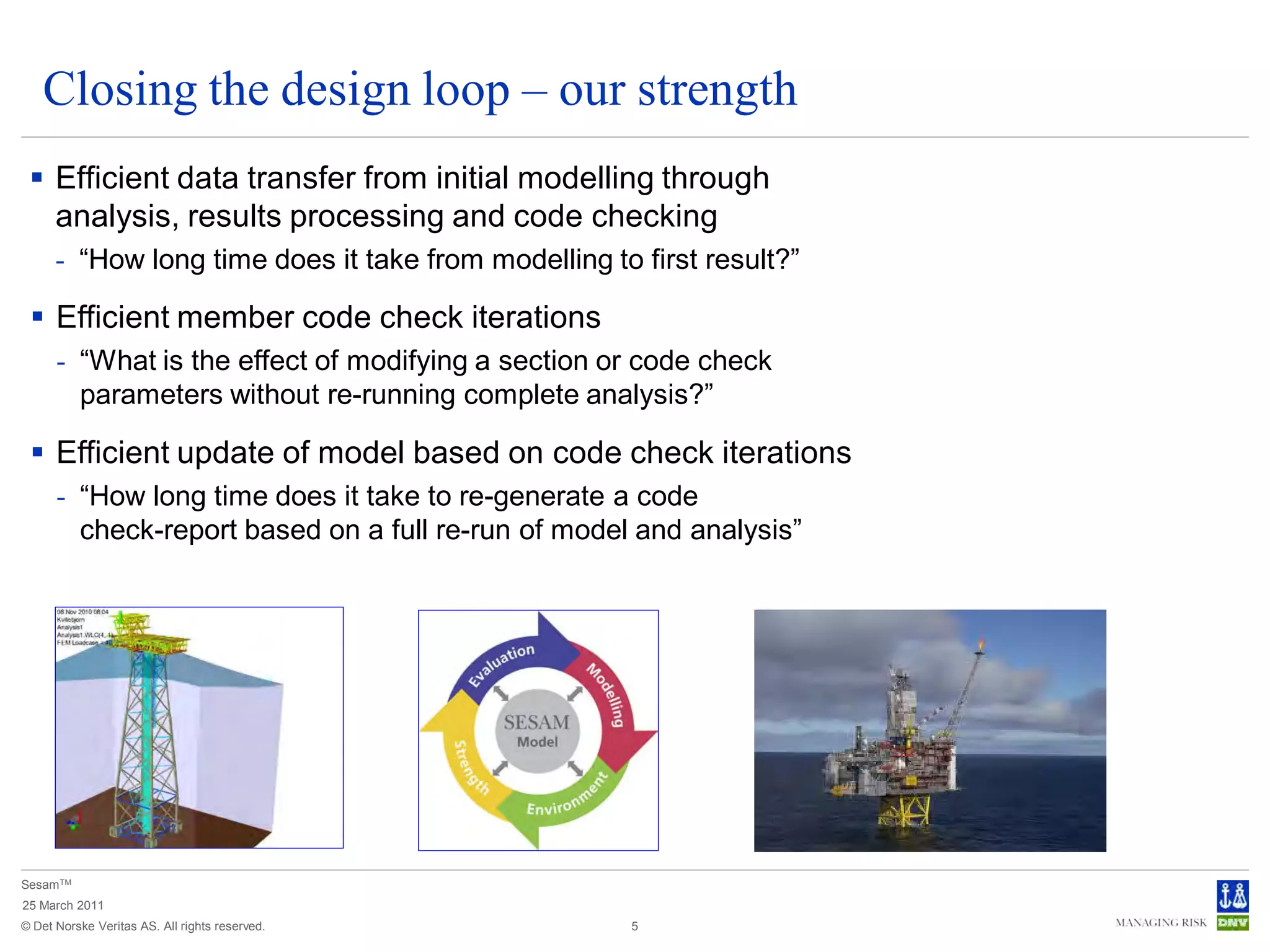Sesam - Efficient Engineering of Topside Structures | PDF