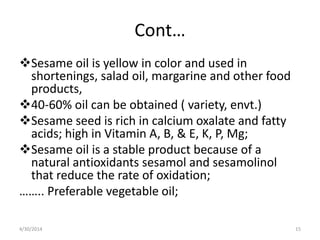 Sesame lecture | PPSX