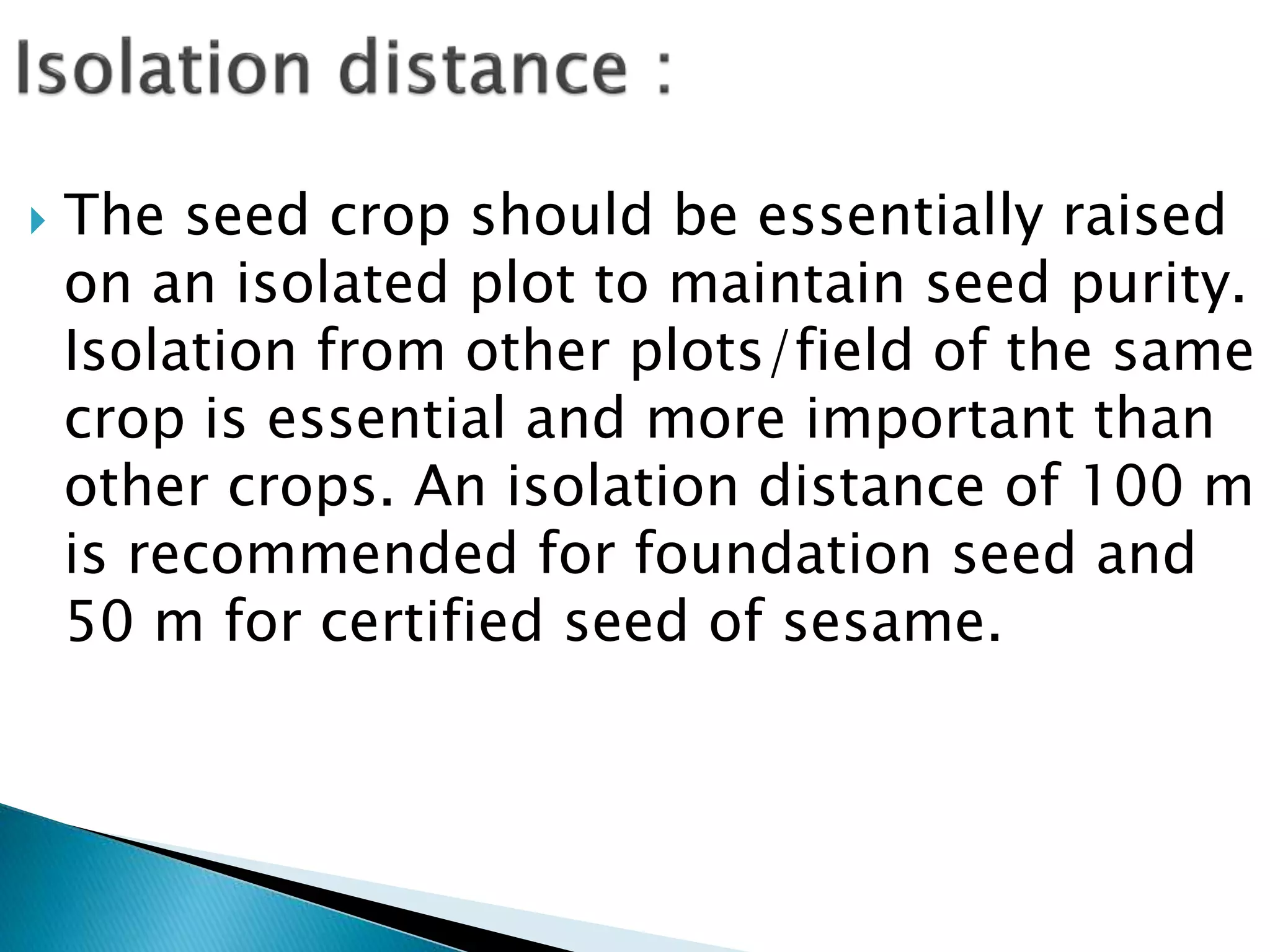 Sesame seed production by rishi | PPTX