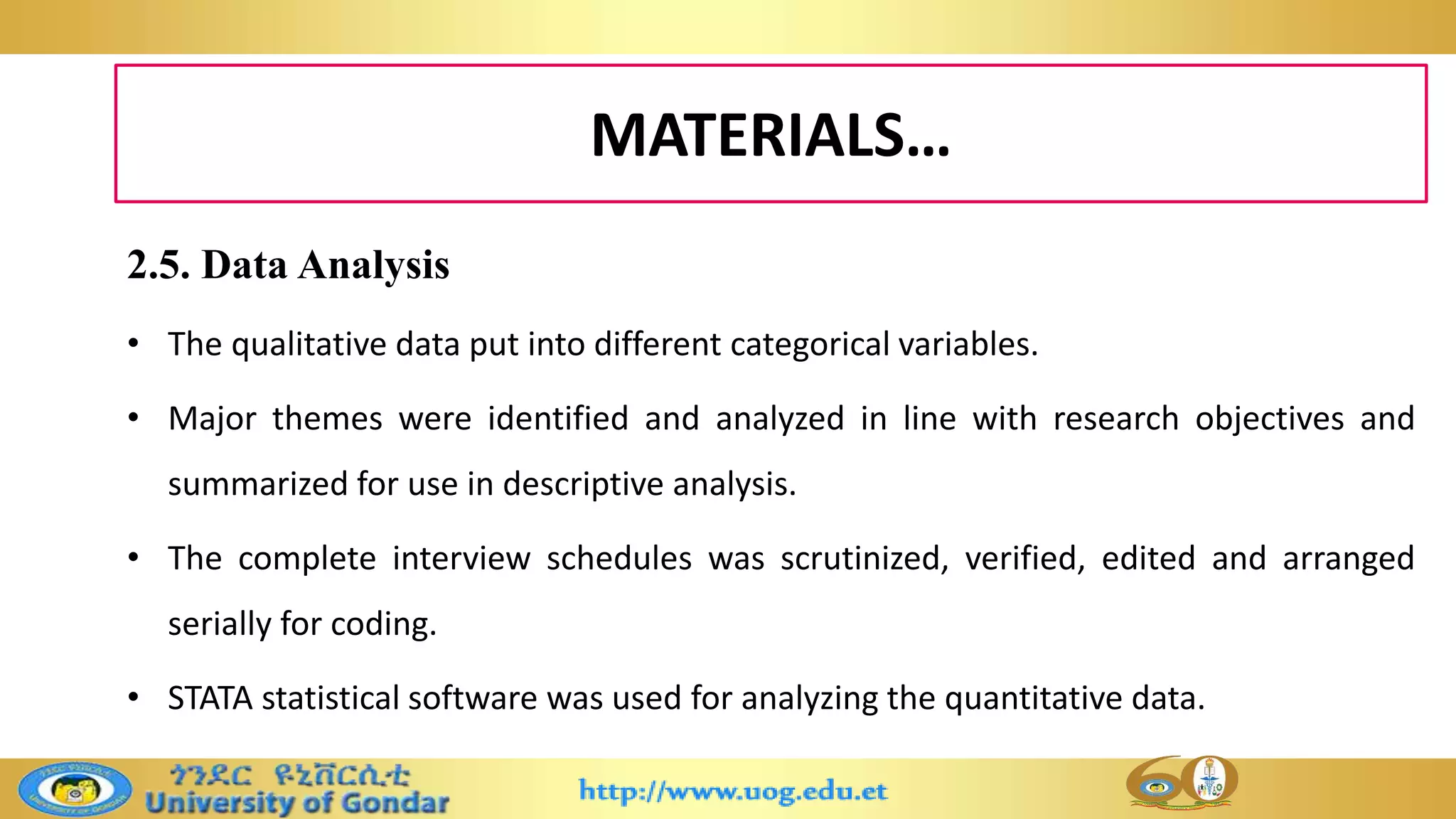 Sesame value chain finance instruments in northwestern amhara region ...