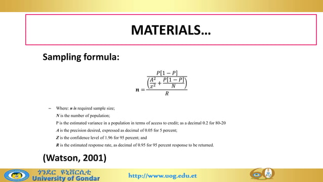Sesame value chain finance instruments in northwestern amhara region ...