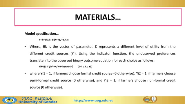 Sesame value chain finance instruments in northwestern amhara region ...