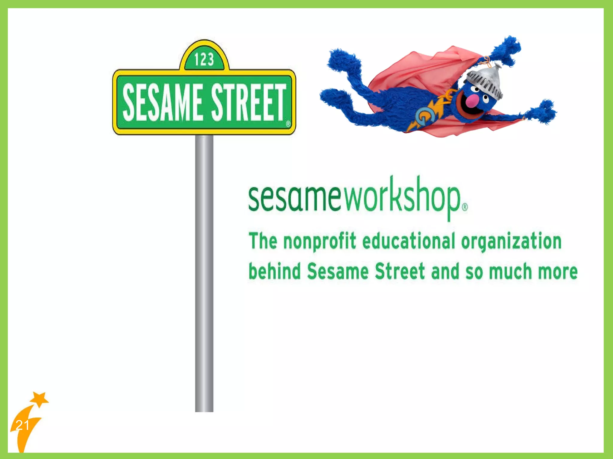 Sesame workshop overview charlotte cole | PPT