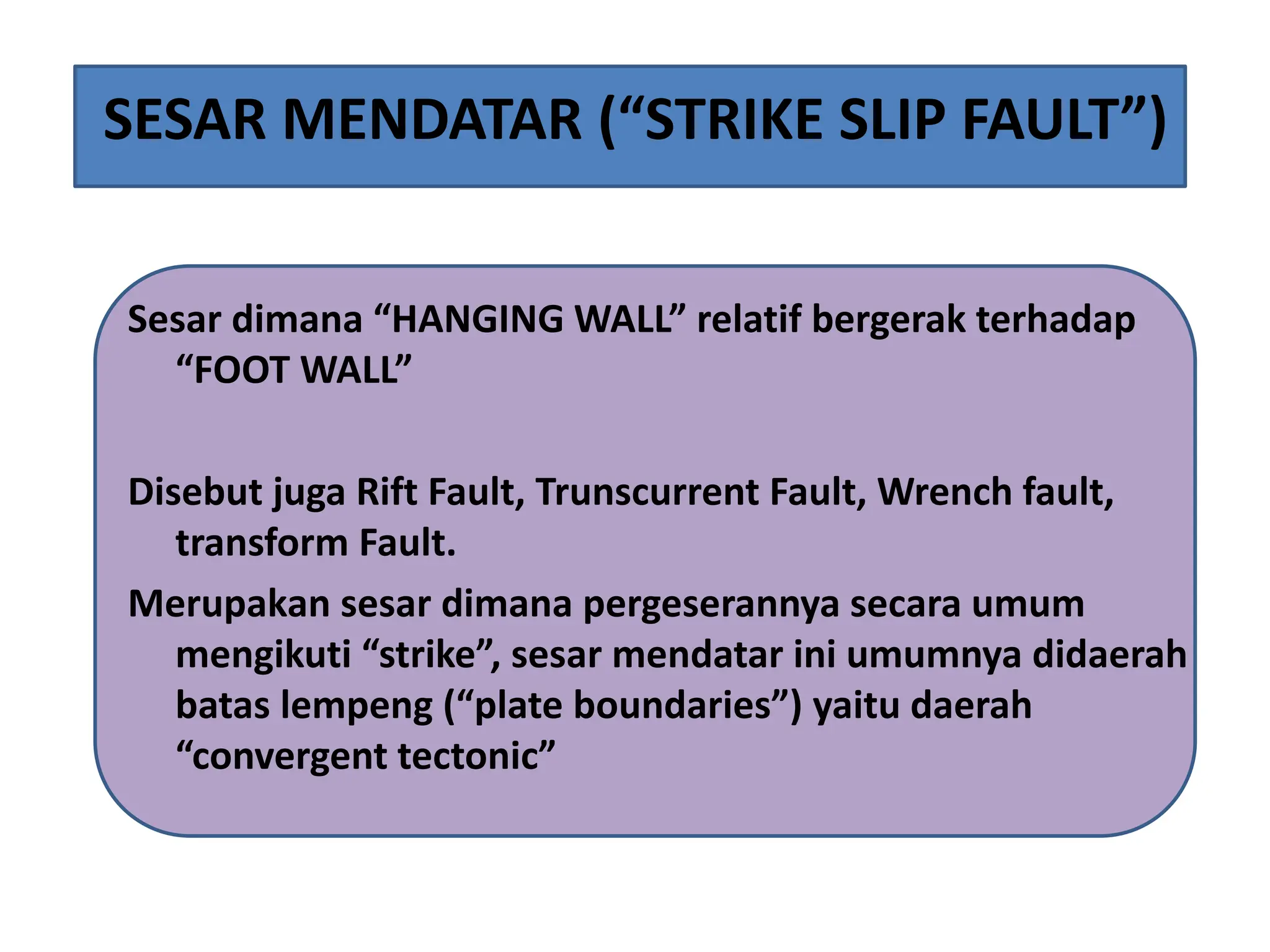 sesar mendatar beserta aplikasi dan jenisnya.ppt