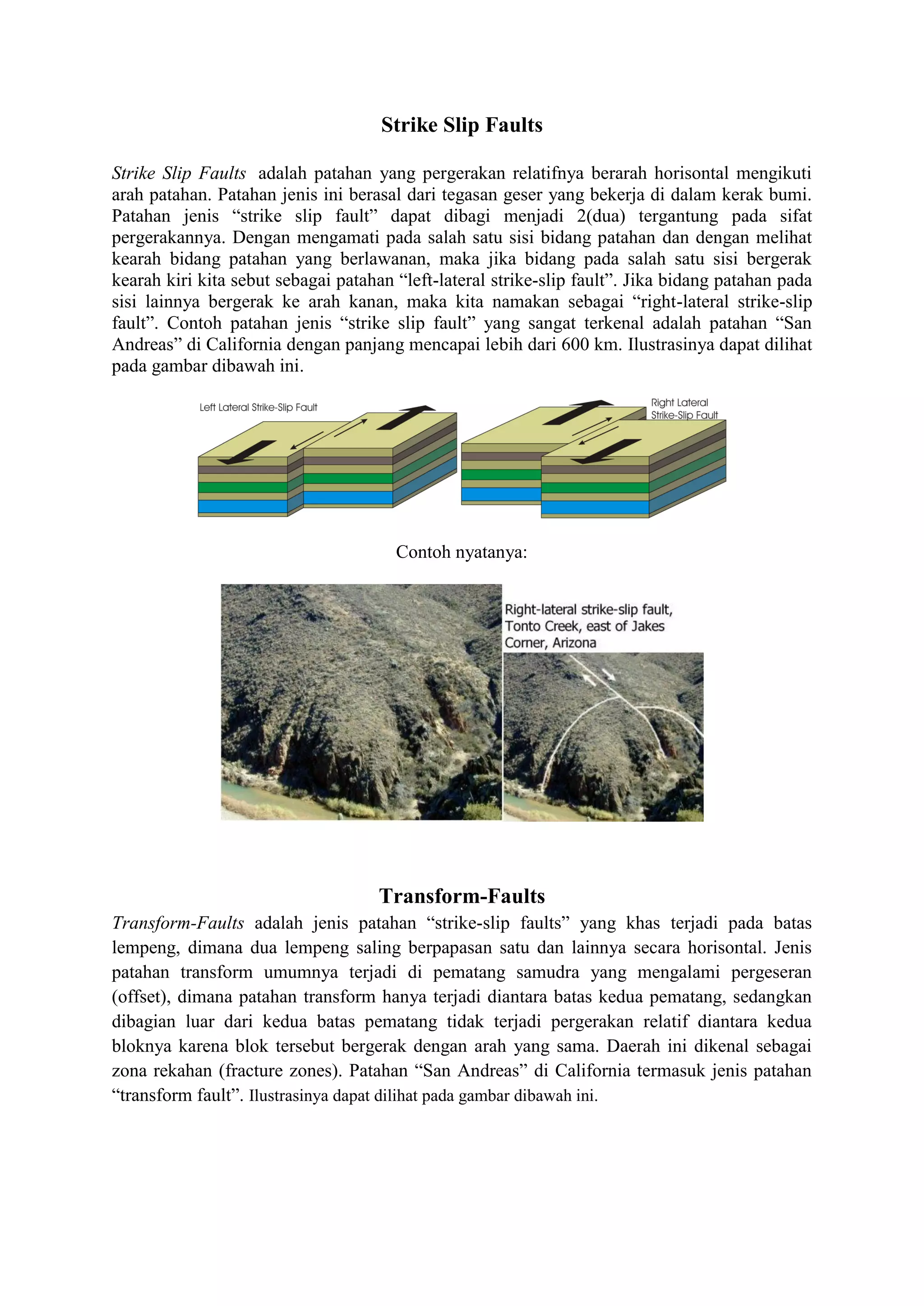 Sesar atau fault | PDF