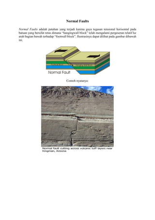Sesar atau fault | PDF