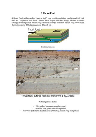 Sesar atau fault | PDF