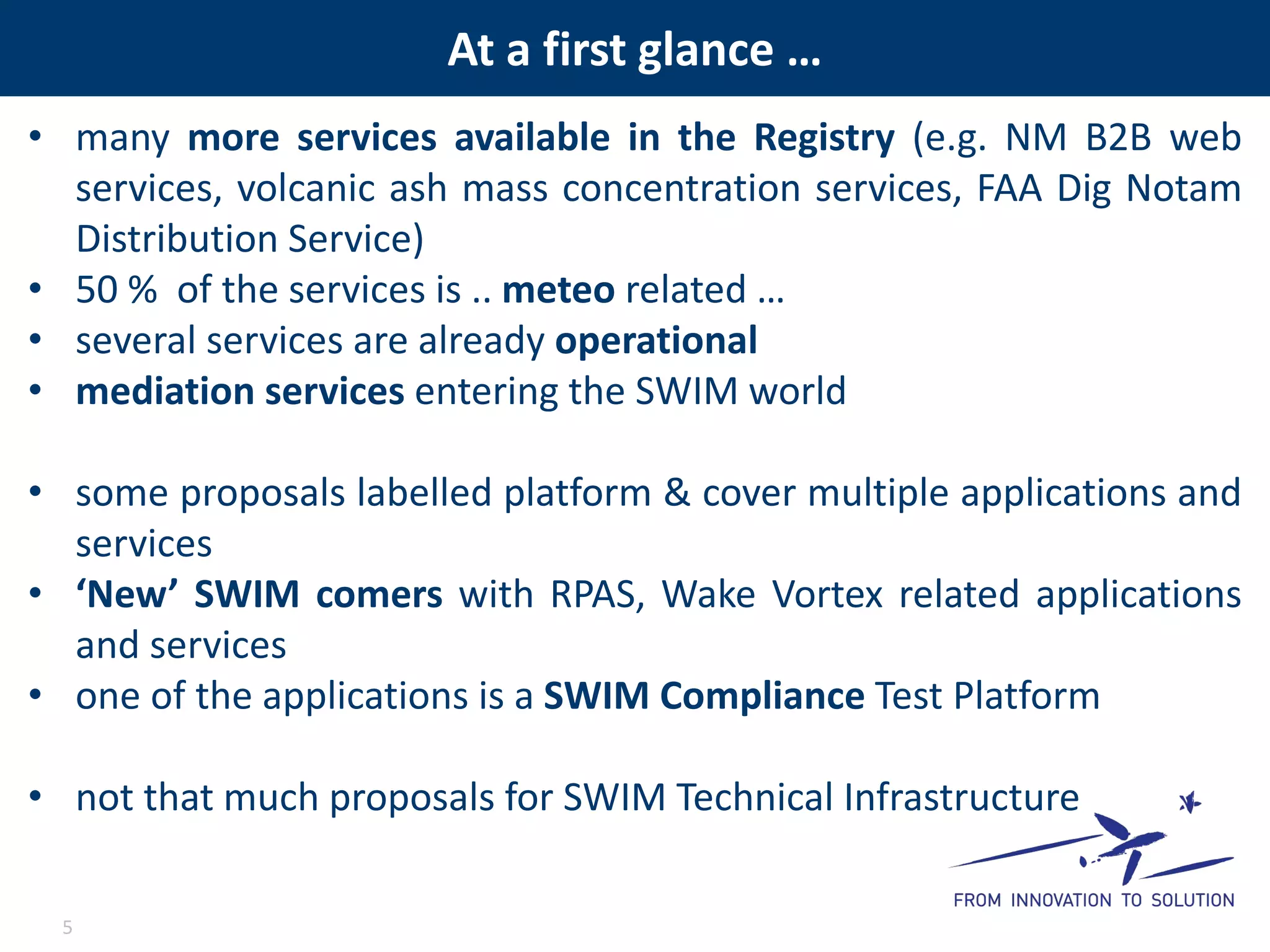 Sesar swim master class best in class 2014 overview of the submissions ...