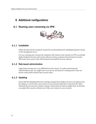 Manual Sophos | PDF | Computing | Technology & Computing