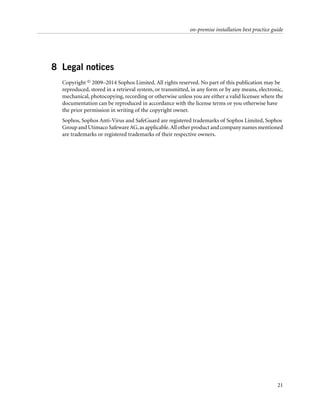 Manual Sophos | PDF | Computing | Technology & Computing