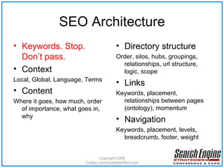 Information Architecture for SEO and UX | PPT
