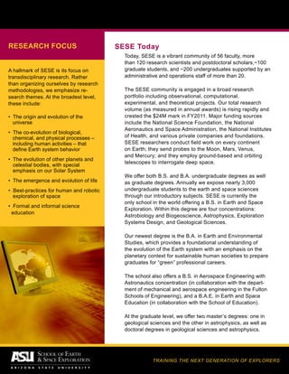 SESE Background Sheet | PDF | Space and Astronomy | Science