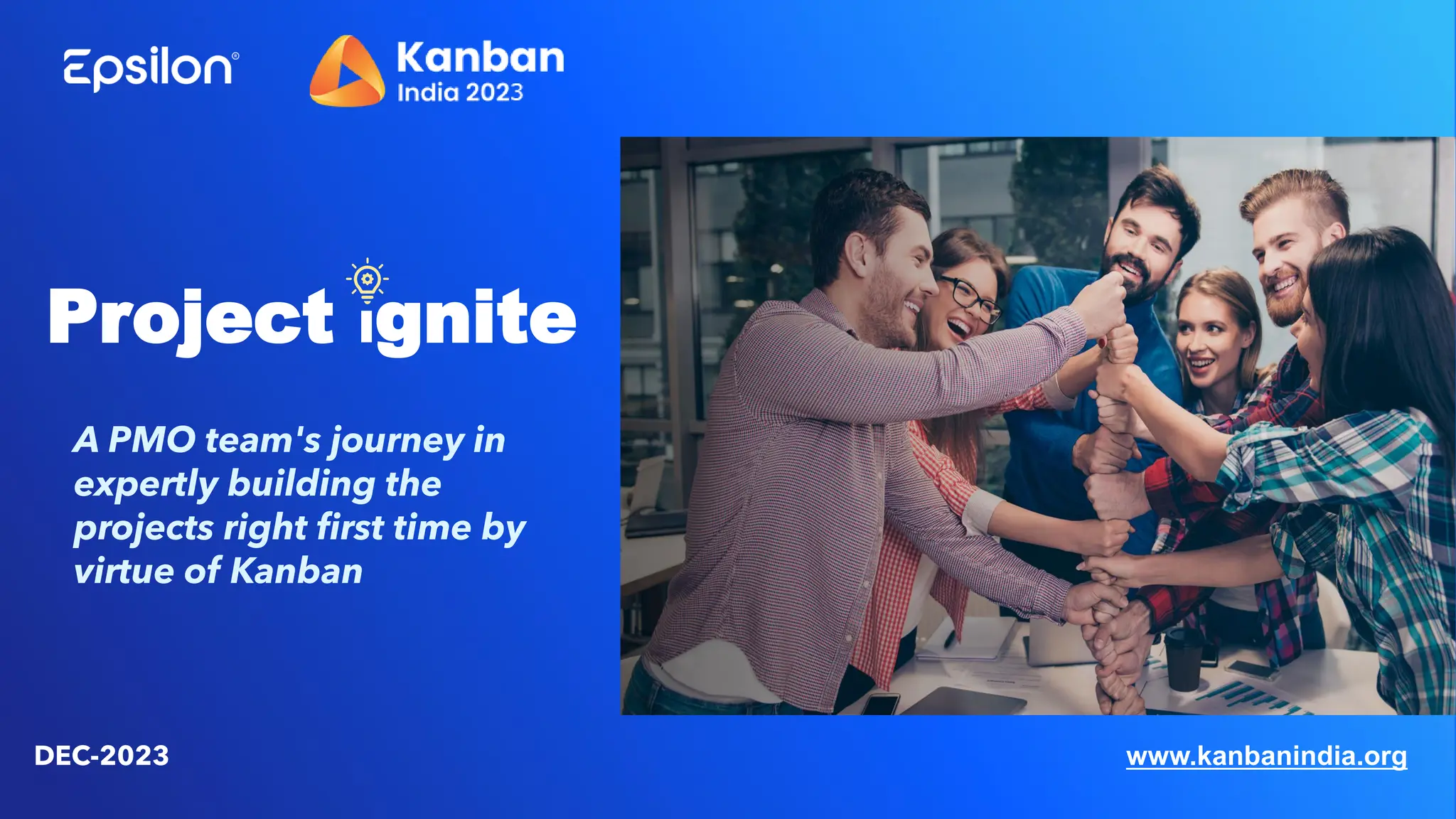 Kanban India 2023 | Seshabhargavan R and Shobha Kumari | Project Ignite | PPT