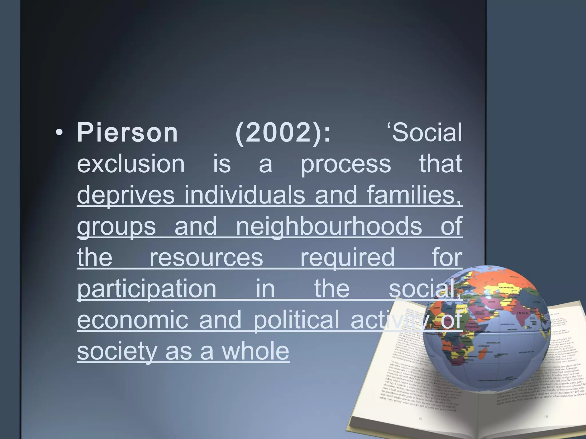 SOCIAL EXCLUSION AND INCLUSIVE POLICY IN INDIA - Dr.R.Dakshinamurthy ...