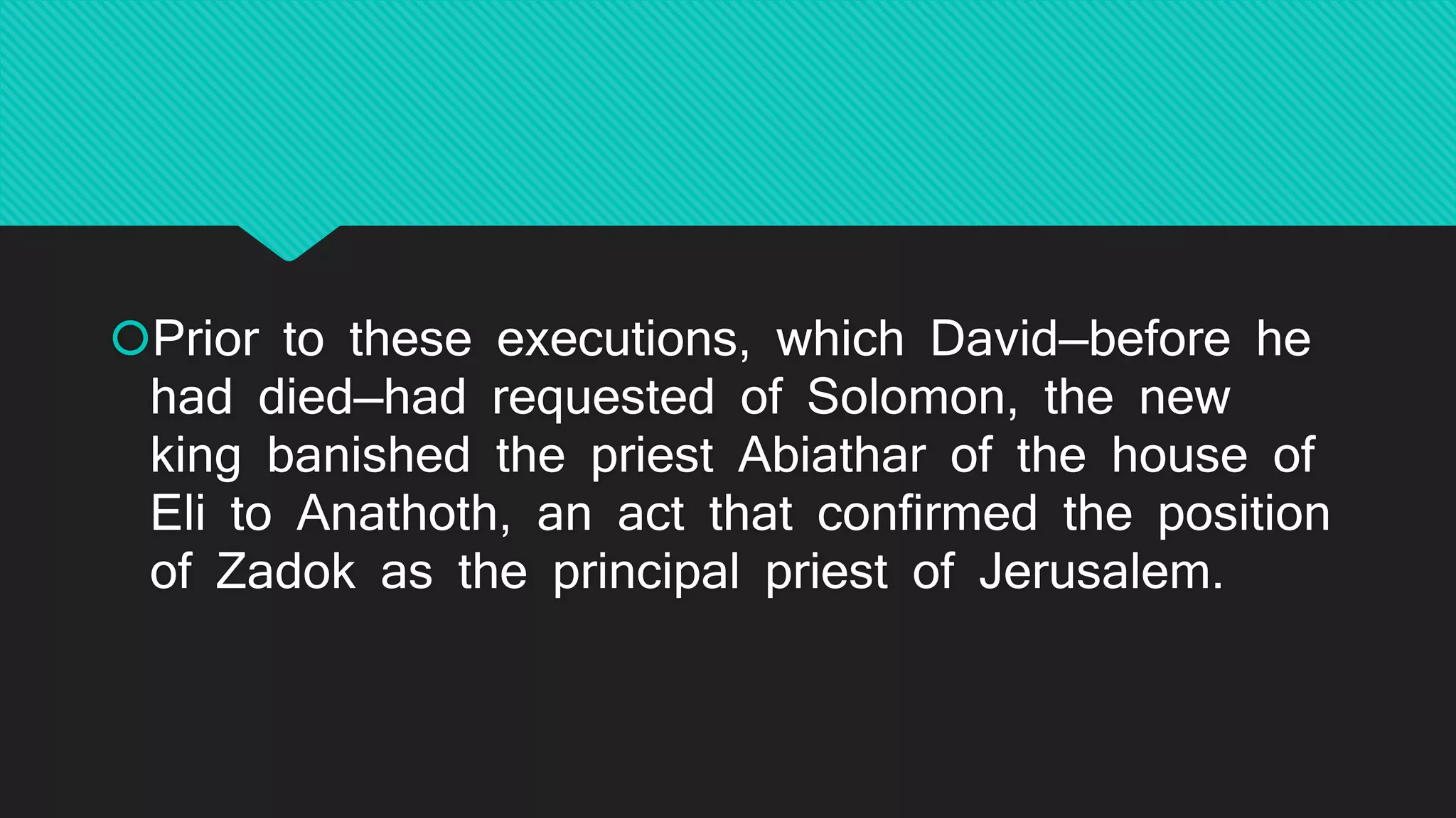 Sesi 10. Kitab Raja-Raja dan figur Salomo dan proyek mercusuar kerajaan ...