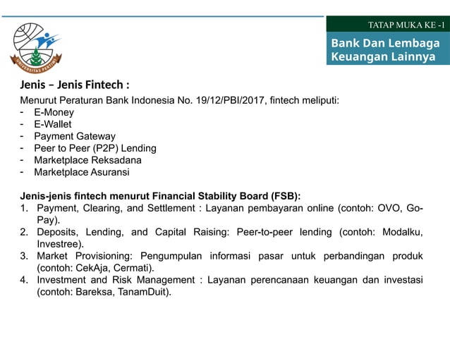 mengenal apa itu financialtechnology (fintech) | PPTX