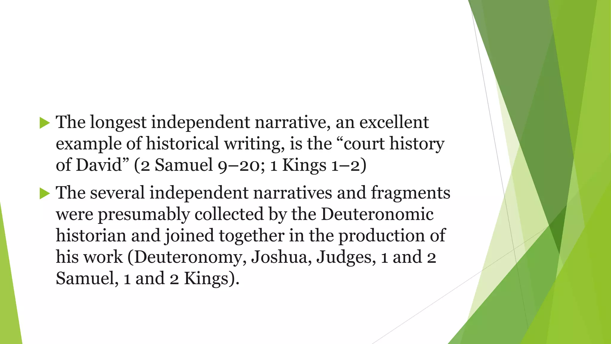 Sesi 10 pengantar kitab samuel | PPT