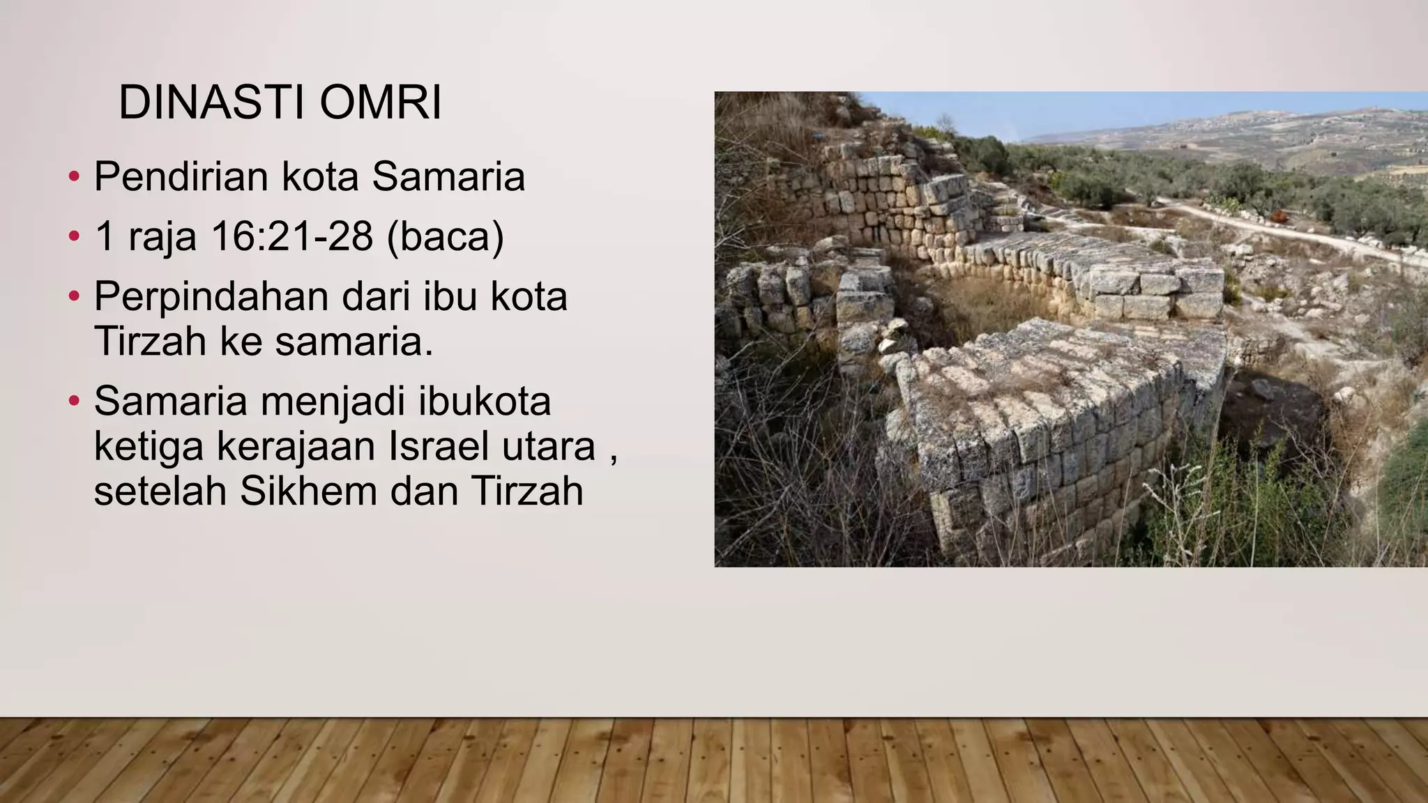 Sesi 12. Kerajaan Israel (Utara) dan Yehuda (.ppt