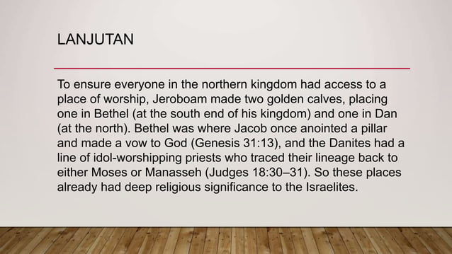 Sesi 12. Kerajaan Israel (Utara) dan Yehuda (.ppt