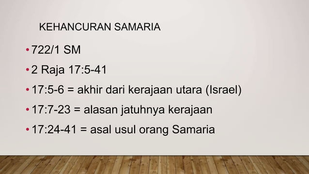 Sesi 12. Kerajaan Israel (Utara) dan Yehuda (.ppt