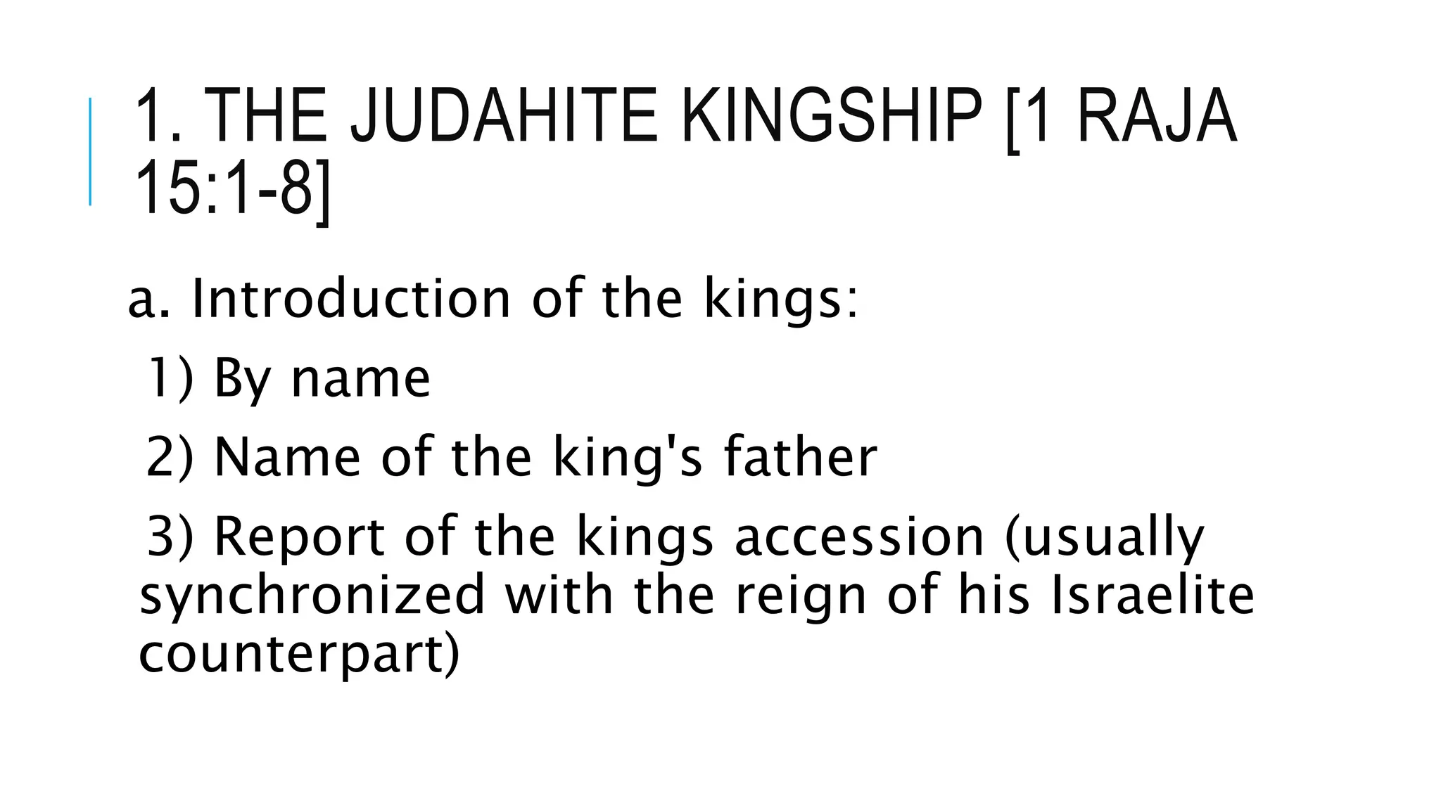 Sesi 16 kitab raja raja | PPTX | Christianity | Religion & Spirituality