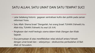 Sesi 18 bait allah salomo | PPTX