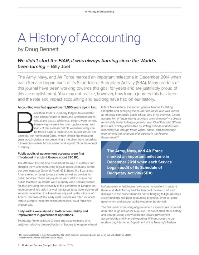 History of Accounting | PDF