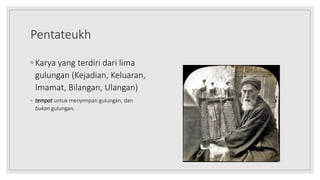 Sesi 1 pengantar umum Pengajaran Taurat | PPTX