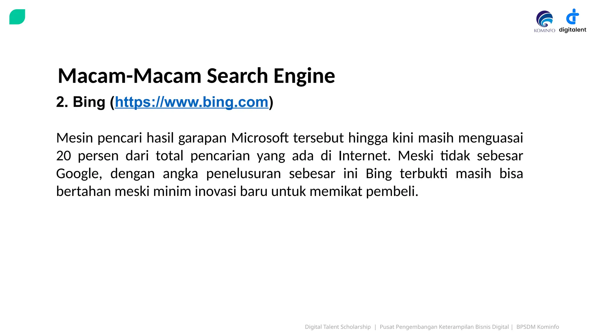 Sesi 2. Mengenal berbagai Search Engine .pptx