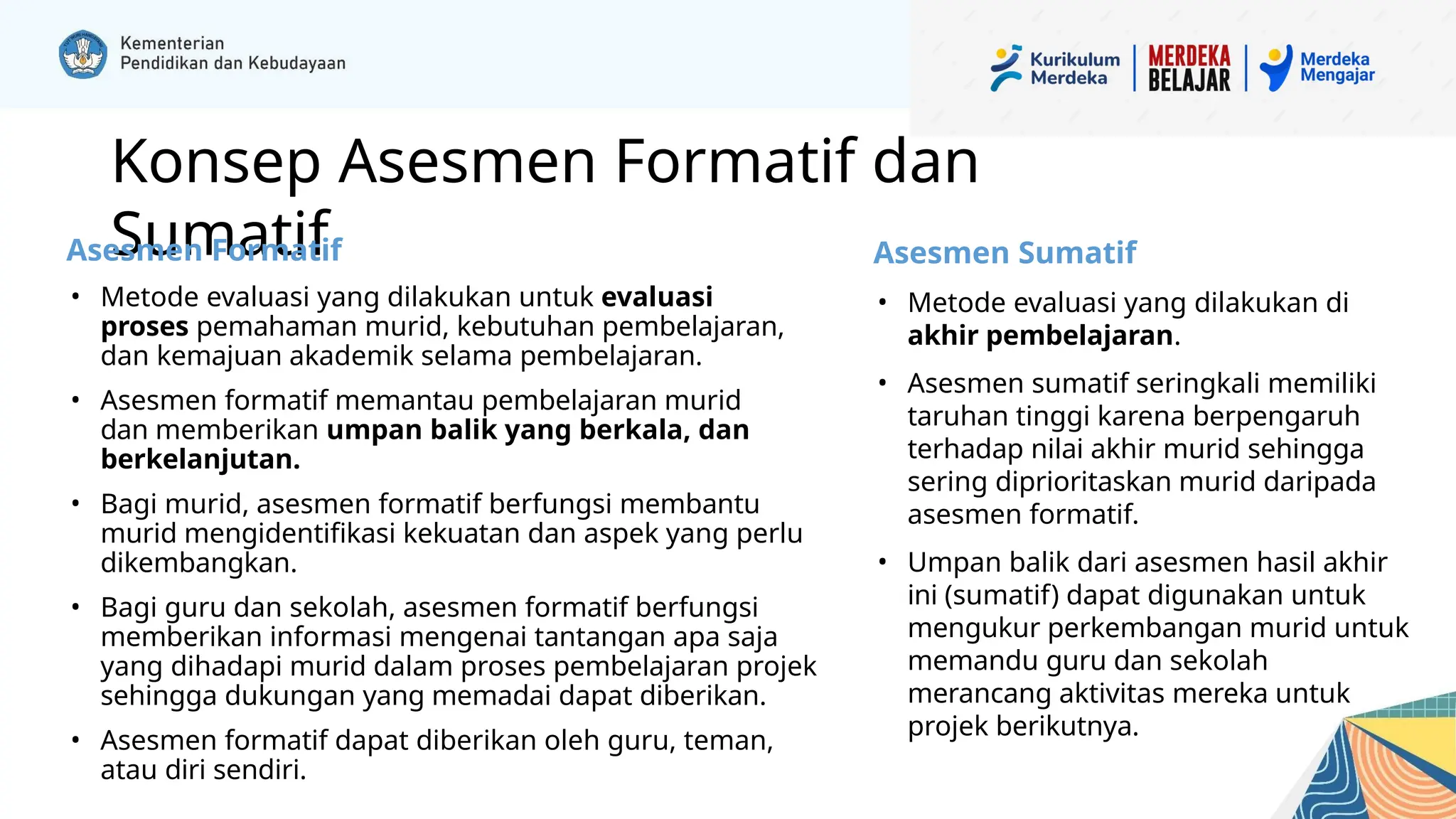 Sesi 2 - Asinkron - Eksplorasi Konsep - Asesmen Formatif dan Sumatif ...