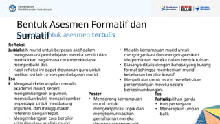 Sesi 2 - Asinkron - Eksplorasi Konsep - Asesmen Formatif dan Sumatif ...