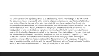 Sesi 21 reformasi religius raja yosia | PPT