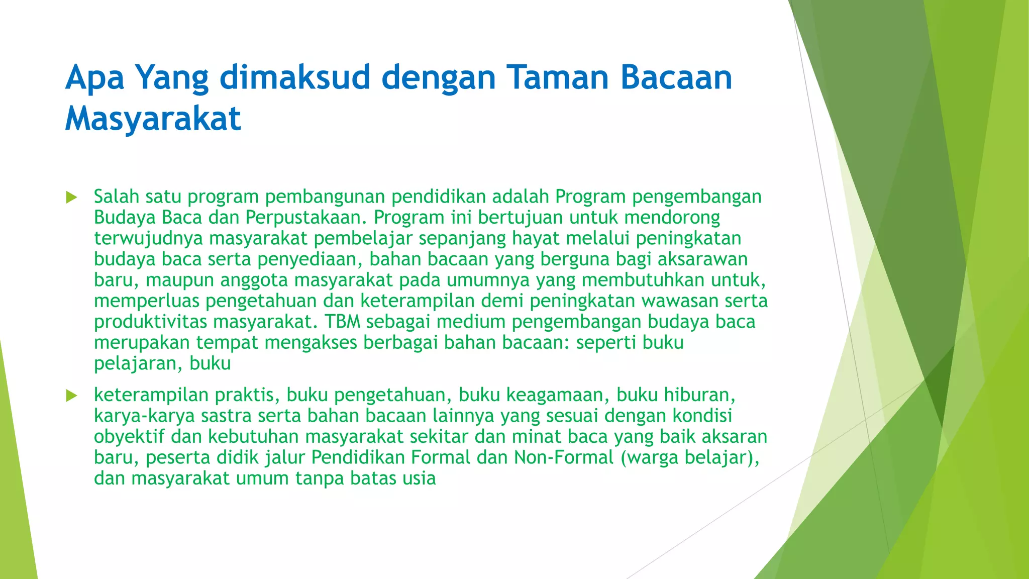Sesi 2b.PROGRAM TAMAN BACAAN.ppt | Free Download
