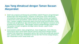 Sesi 2b.PROGRAM TAMAN BACAAN.ppt | Free Download